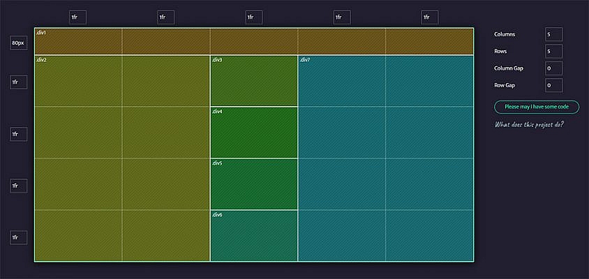 CSS Grid Generator : un générateur de CSS Grid - barbu du web